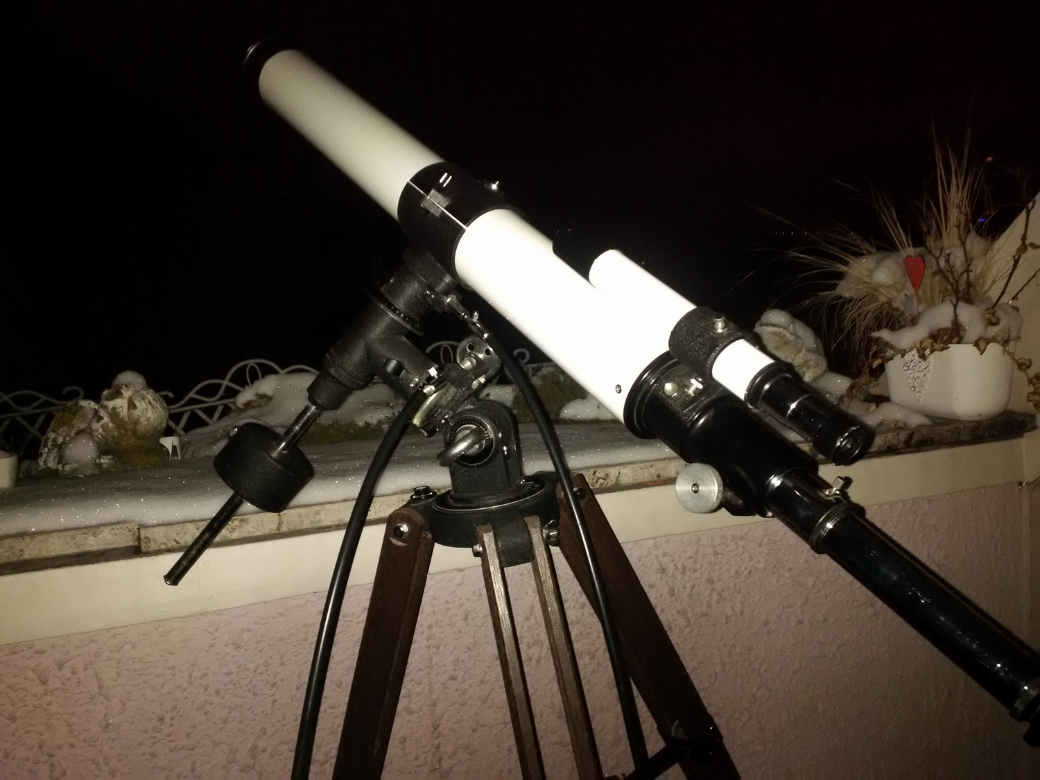 Klassiker: Towa 339// Tasco 10-K Refraktor 80/1200mm